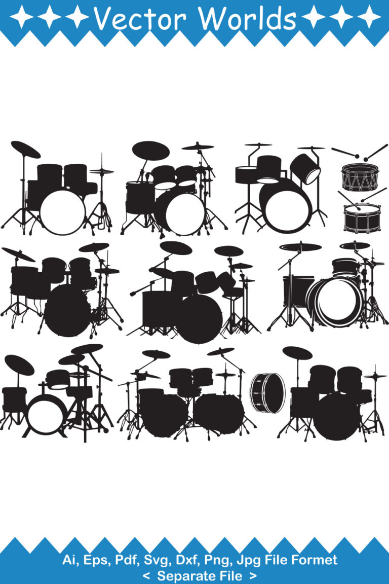 Drum SVG Vector Design - MasterBundles