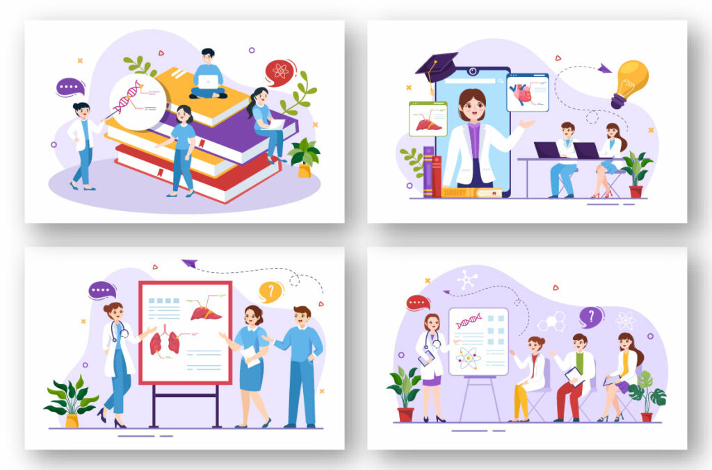 15 Medical School Illustration - MasterBundles