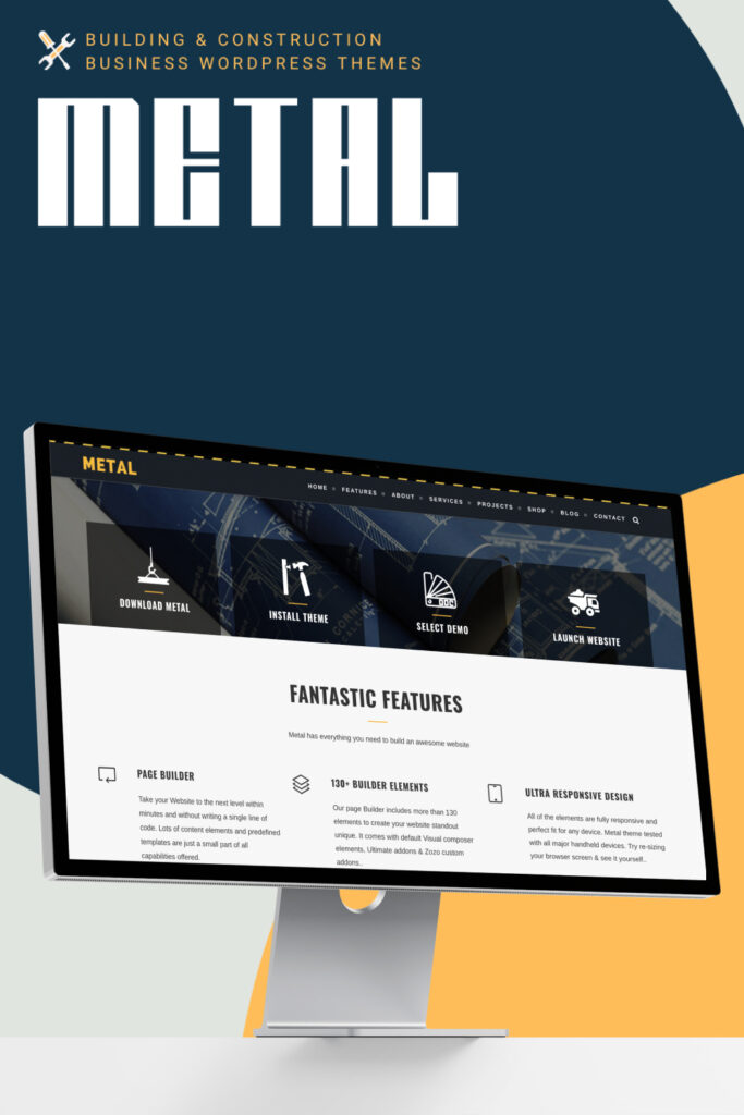 Metal - Building & Construction Business WordPress Themes – MasterBundles