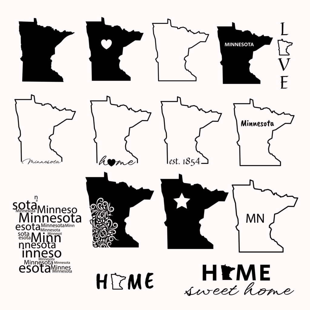 Minnesota SVG Bundle – MasterBundles