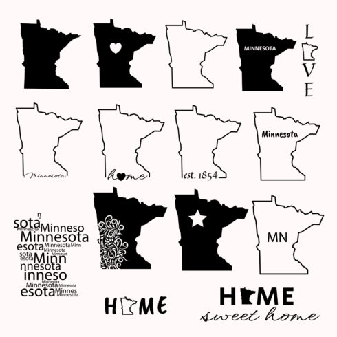 Minnesota SVG Bundle – MasterBundles