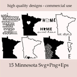 Minnesota SVG Bundle – MasterBundles