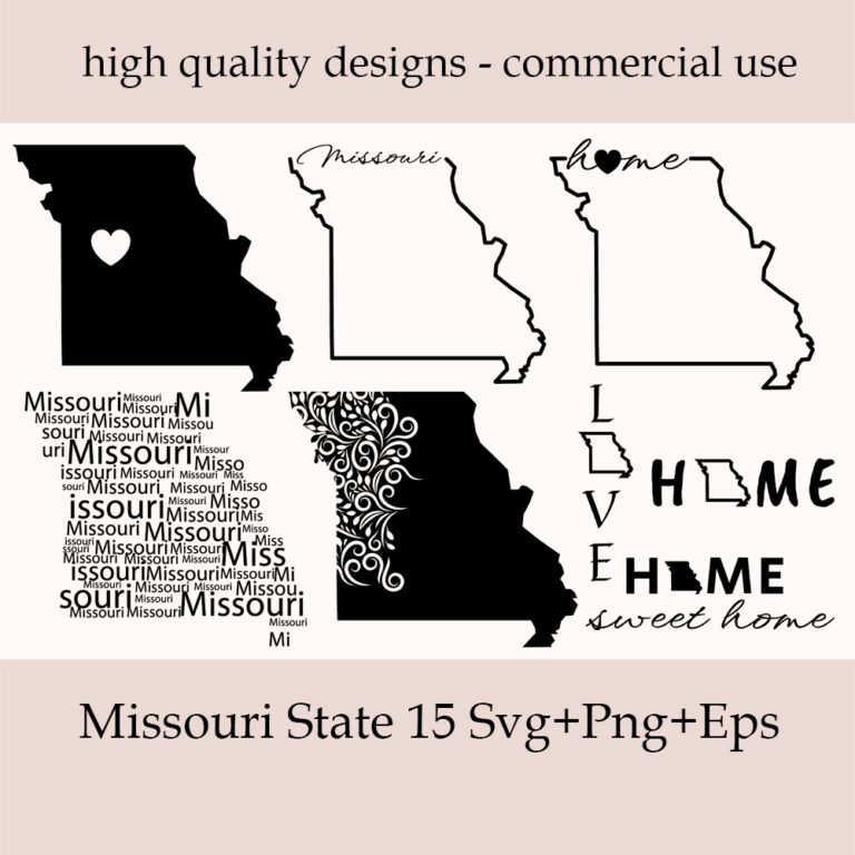 Missouri State Svg Bundle – MasterBundles