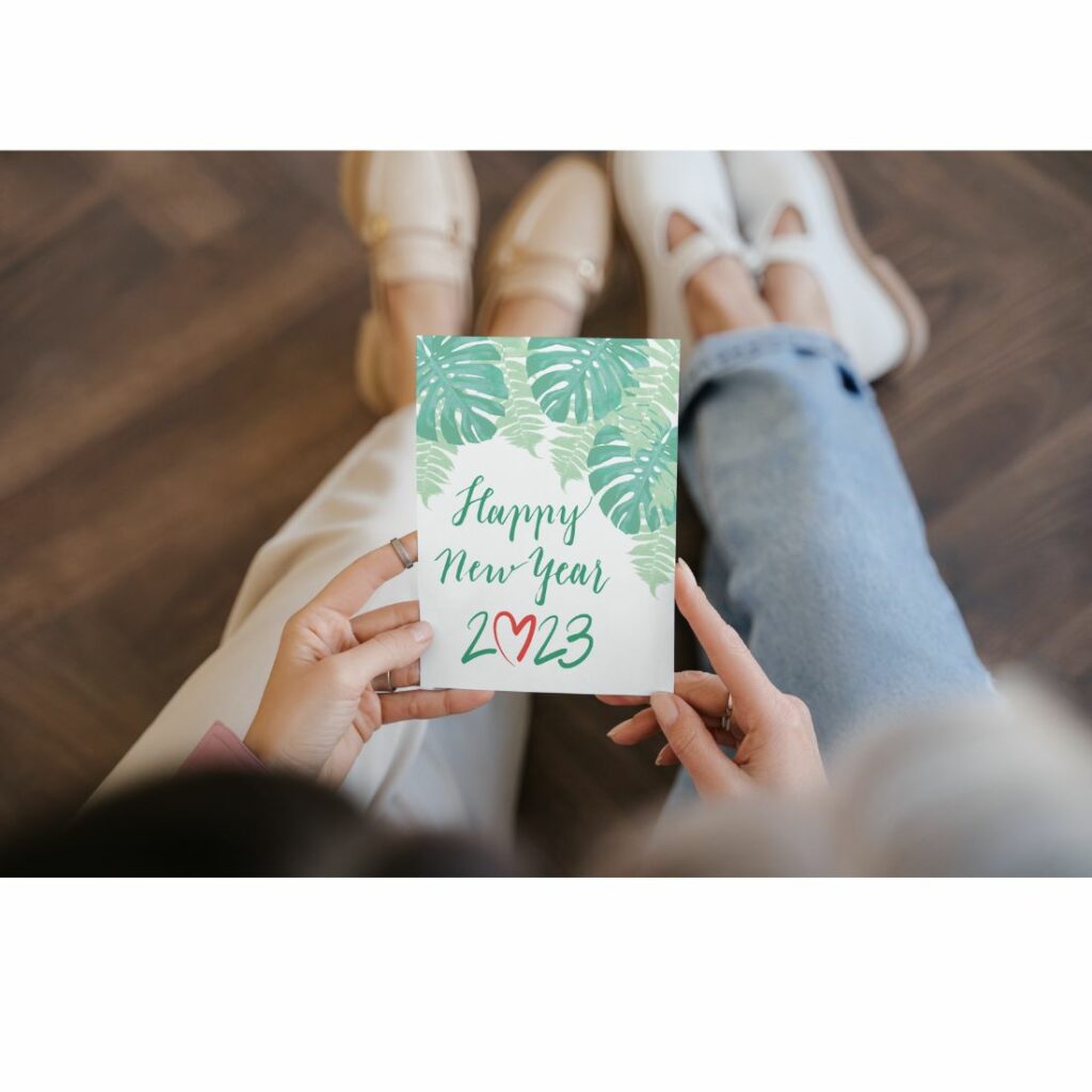 Attractive bundle of new year cards 2023 - MasterBundles