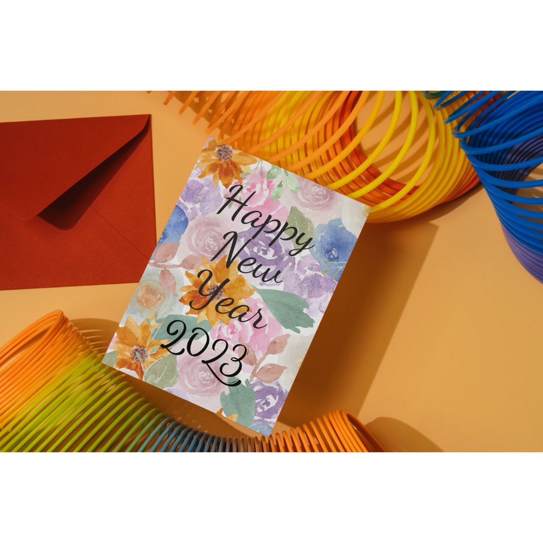 Attractive bundle of new year cards 2023 - MasterBundles