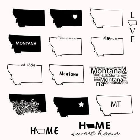 Montana Svg Bundle – MasterBundles