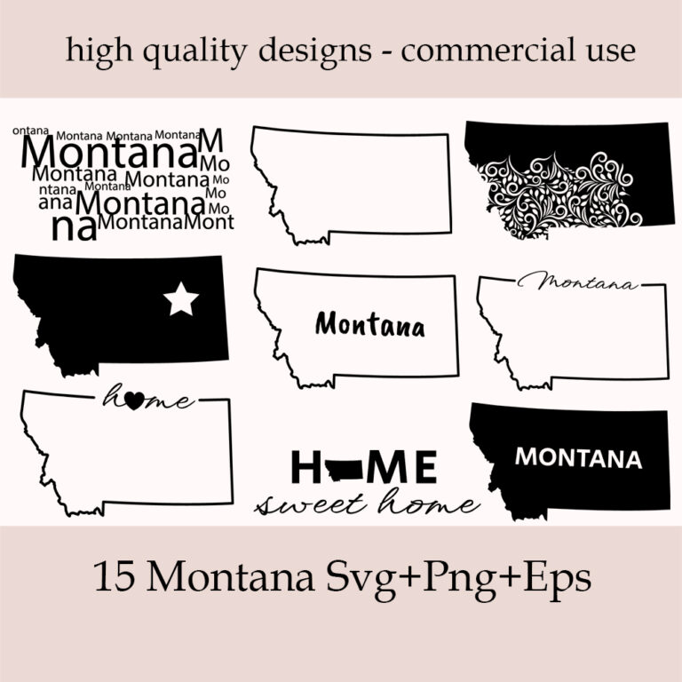 Montana Svg Bundle – MasterBundles