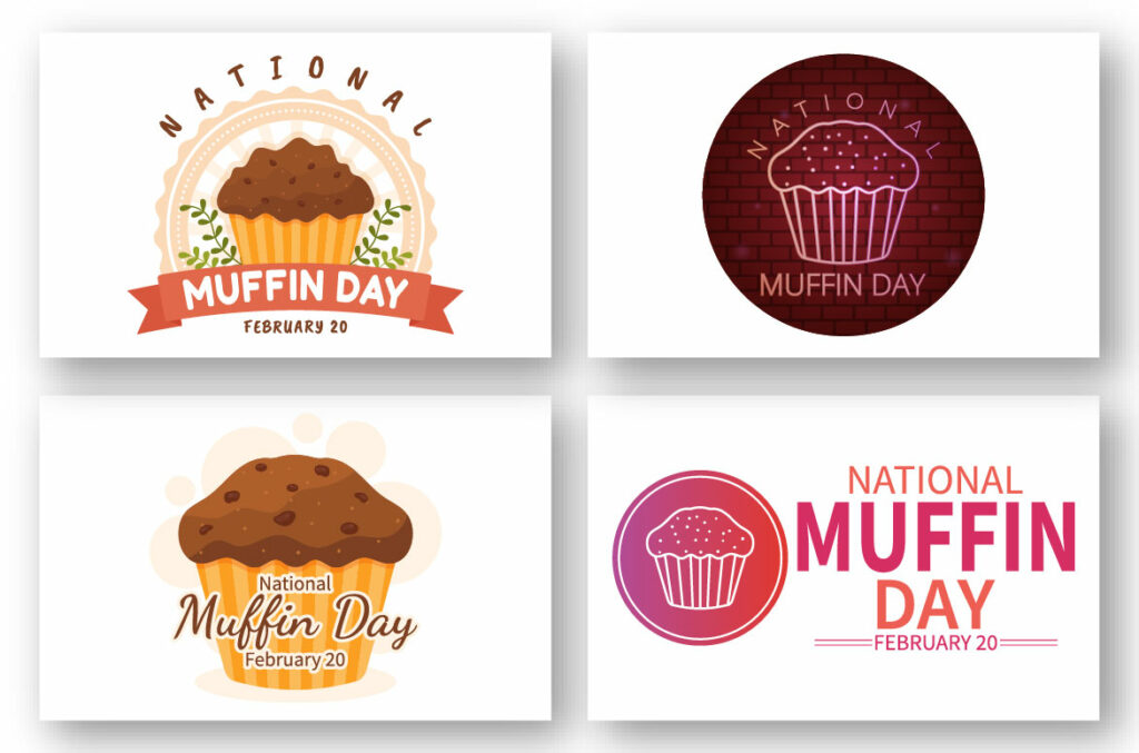 12 National Muffin Day Illustration - MasterBundles