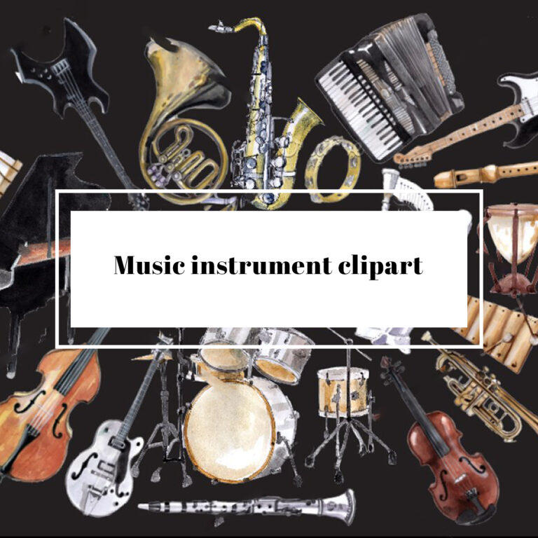 Music Instrument Clipart – MasterBundles
