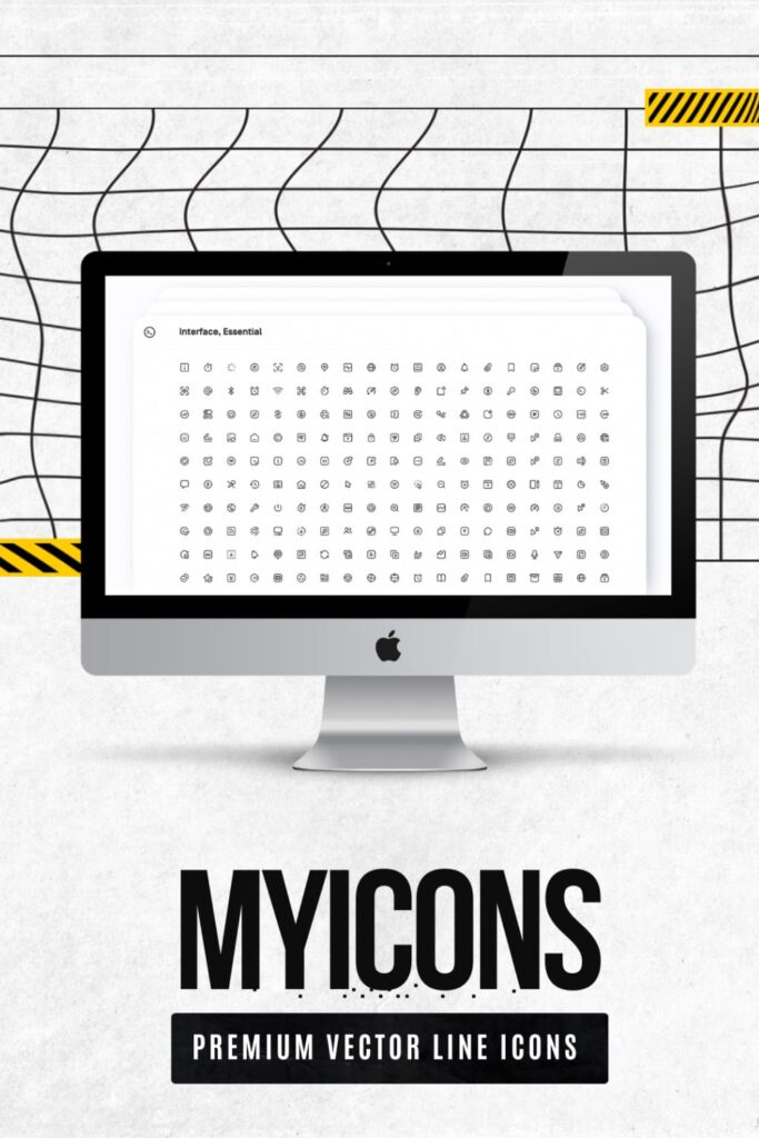 Myicons - Premium Vector Line Icons – MasterBundles