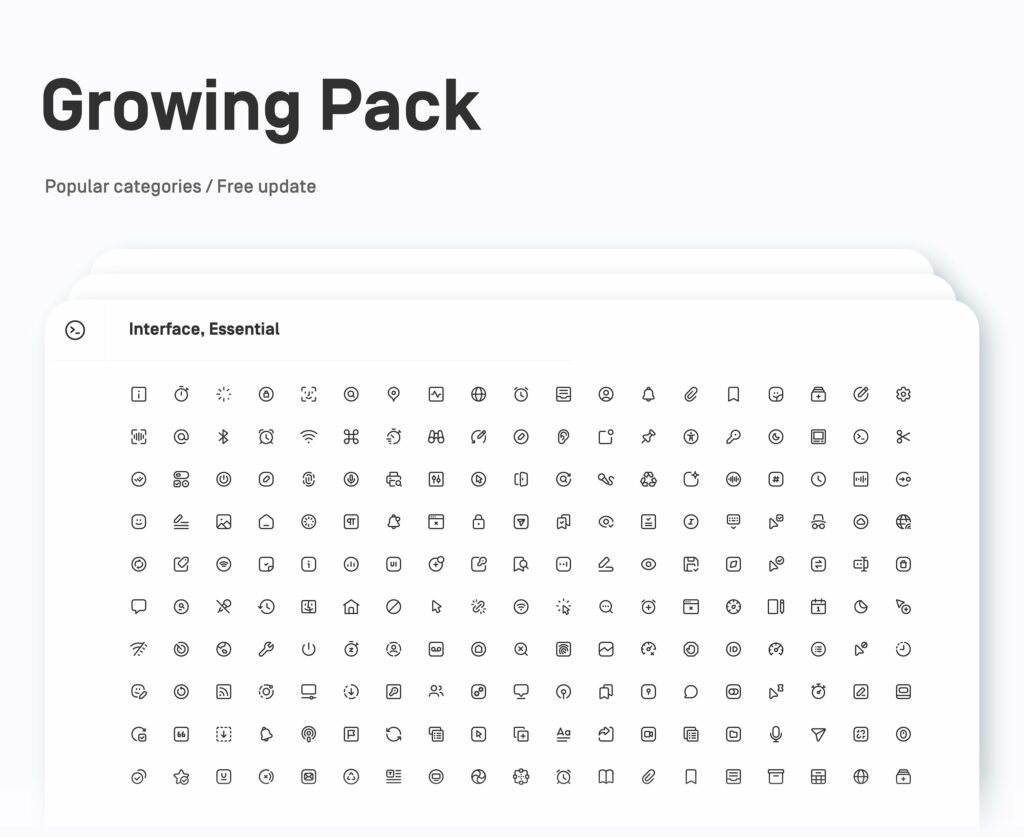 Myicons - Premium Vector Line Icons – MasterBundles