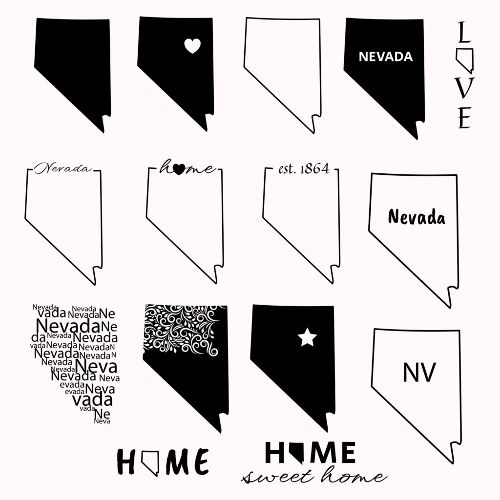Nevada Svg Bundle – MasterBundles