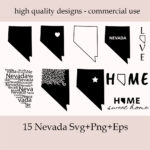 Nevada Svg Bundle – MasterBundles