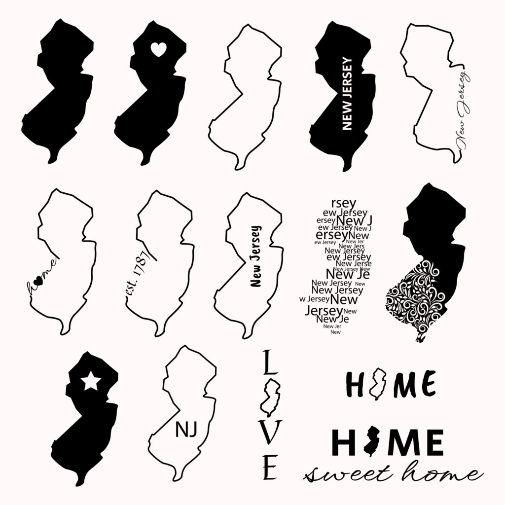 New Jersey Svg Bundle – MasterBundles