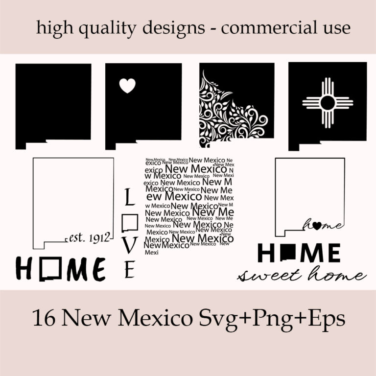 New Mexico Svg Bundle – MasterBundles