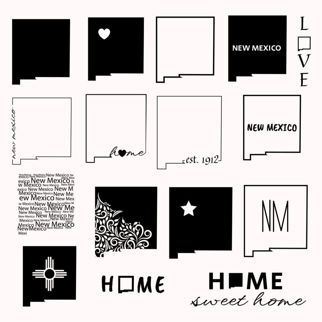 New Mexico Svg Bundle – MasterBundles