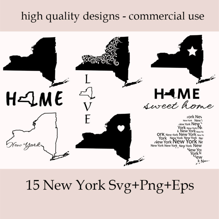 New York SVG Bundle – MasterBundles