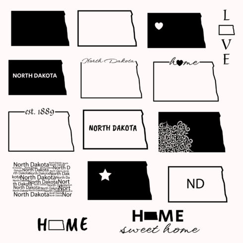 North Dakota SVG Bundle – MasterBundles