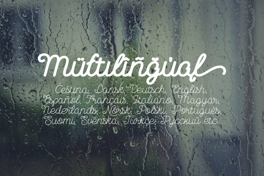 November Rain Font – MasterBundles