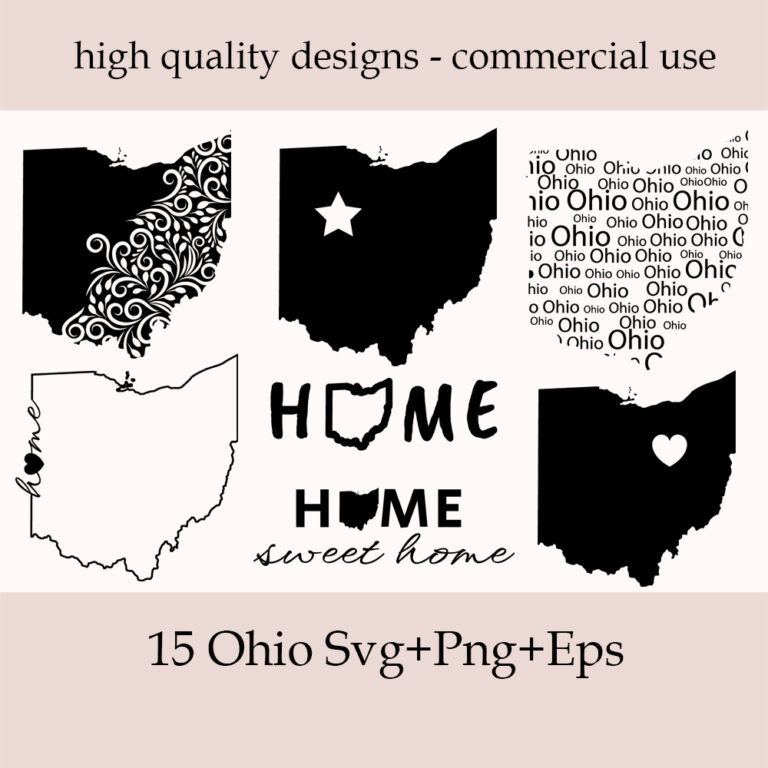 Ohio State SVG Bundle – MasterBundles