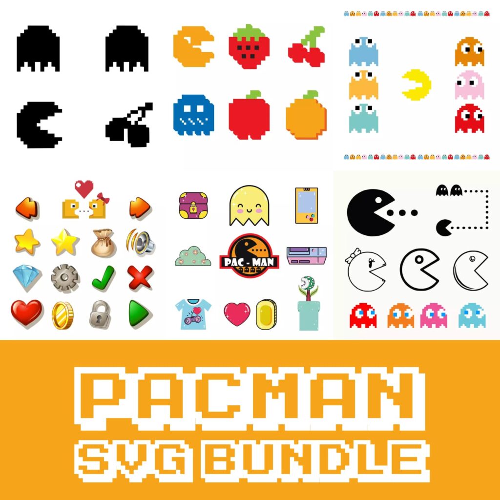 Pacman Fruit SVG Designs – MasterBundles