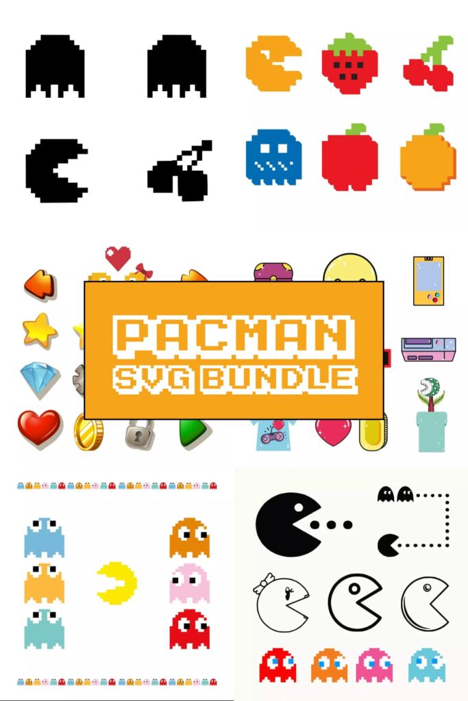 Pacman SVG Bundle – MasterBundles