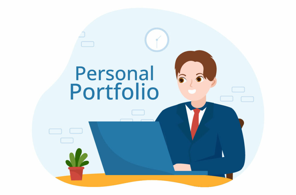 10 Personal Portfolio Illustration - MasterBundles