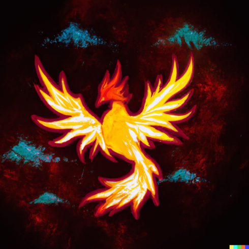 Phoenix in Space) - MasterBundles