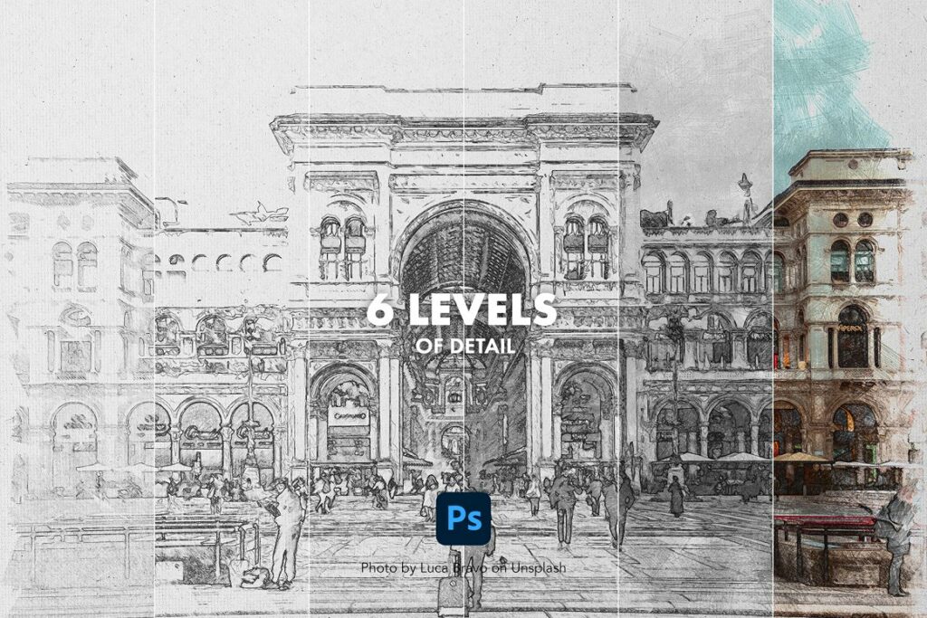 Photoshop Sketch Effect Creator – MasterBundles