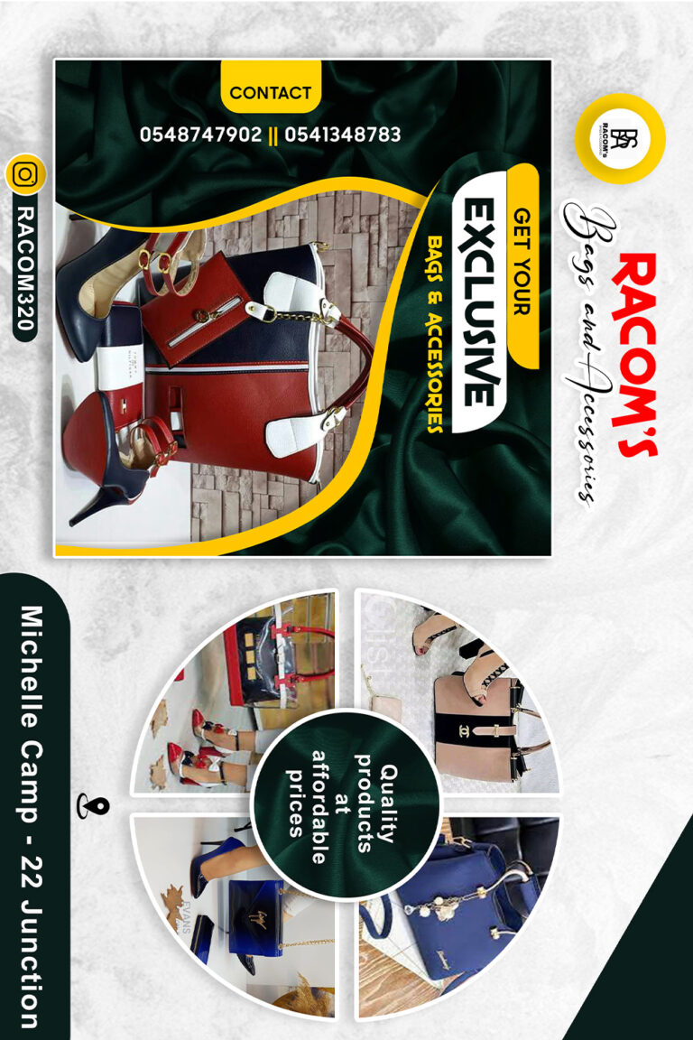 Bags and Accessories Flyer Template - MasterBundles