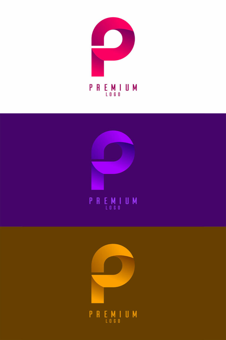 P Alphabet Latter Logo Corporate Vector Template - MasterBundles