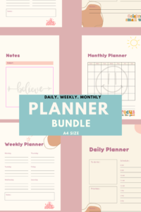 Yearly Planner Bundle Template - MasterBundles