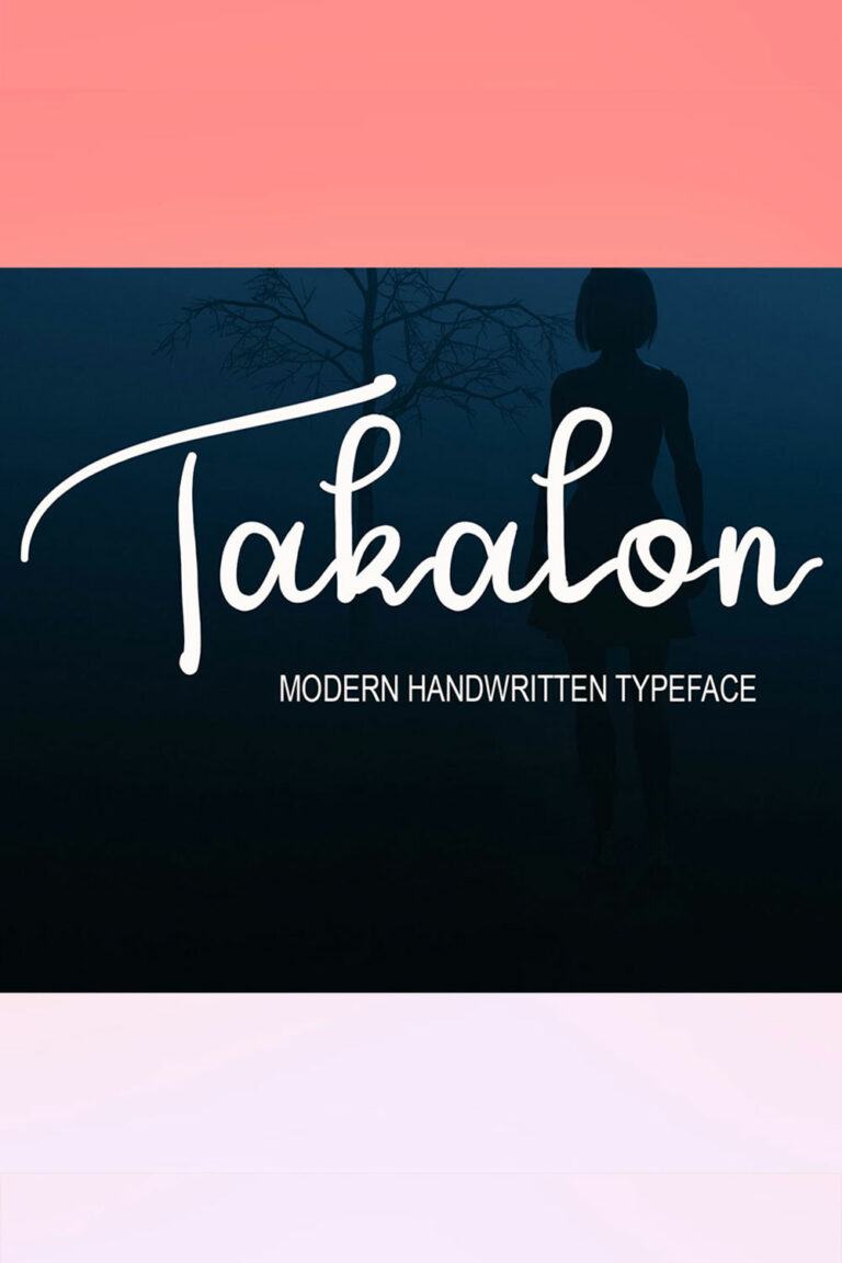 Takalon Fonts - MasterBundles