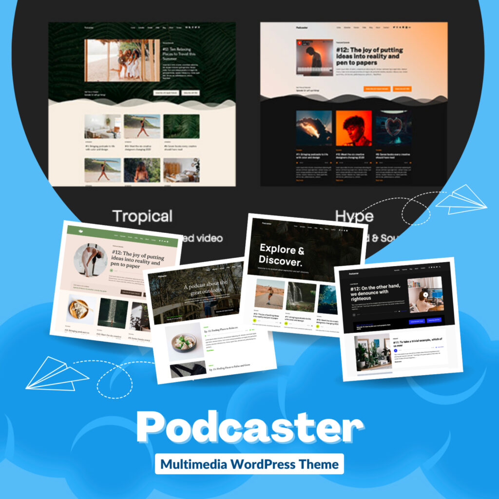 44+ Podcast Wordpress Themes 2025 - MasterBundles