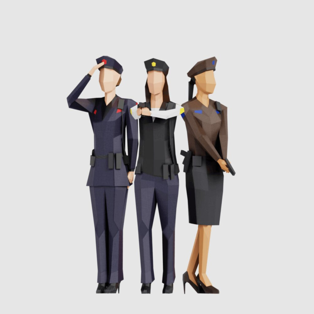 Police Women – MasterBundles
