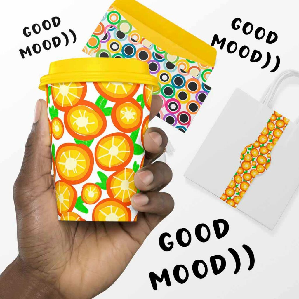 Bright Fashionable Sublimation Patterns Design - MasterBundles