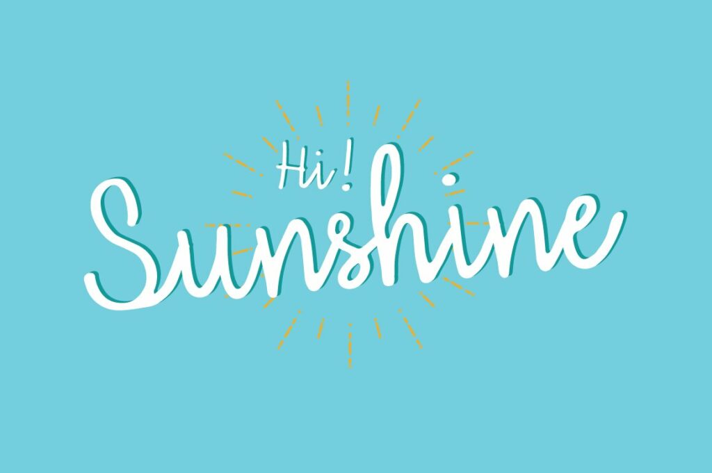 Hi Sunshine Script Font – MasterBundles