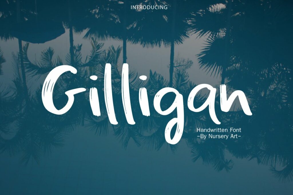 Gilligan Handwritten Font – MasterBundles
