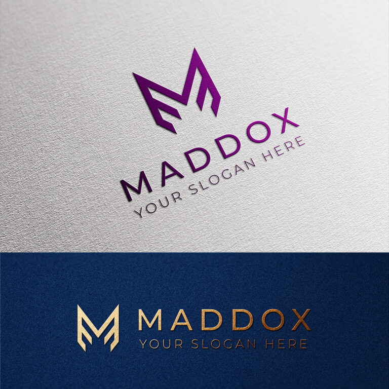 Letter M Logo (Maddox) Template - MasterBundles