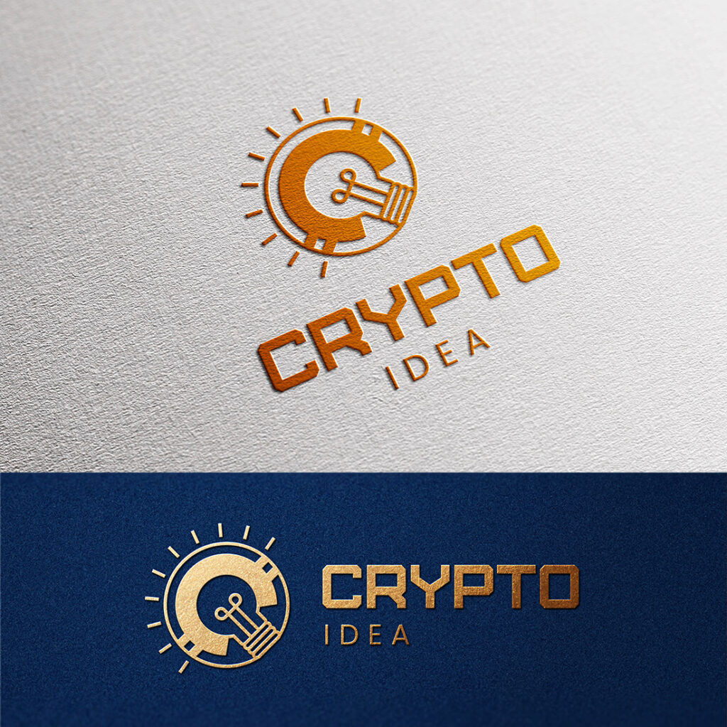 Crypto Idea Logo Template - MasterBundles