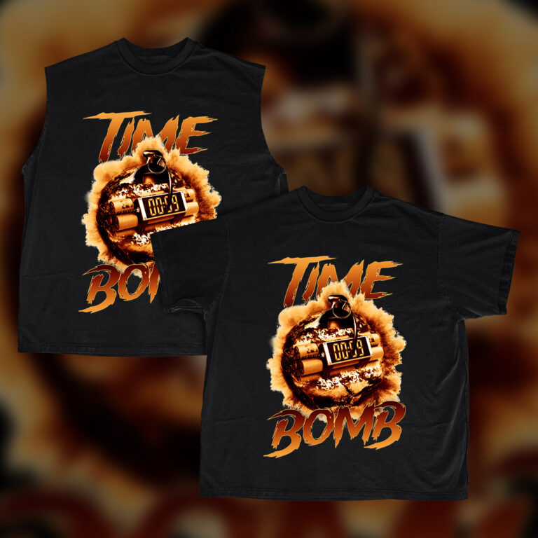 Time Bomb – Urban Graphic Streetwear T-Shirt Design - MasterBundles