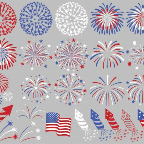 Fireworks SVG, 4th of July SVG – MasterBundles