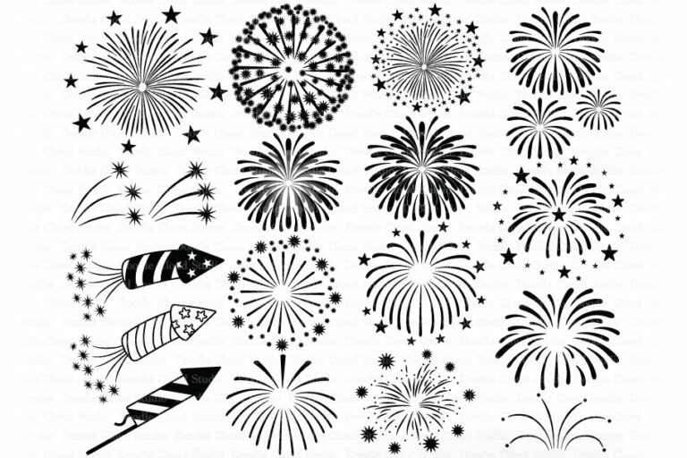 Fireworks SVG Cut Files – MasterBundles