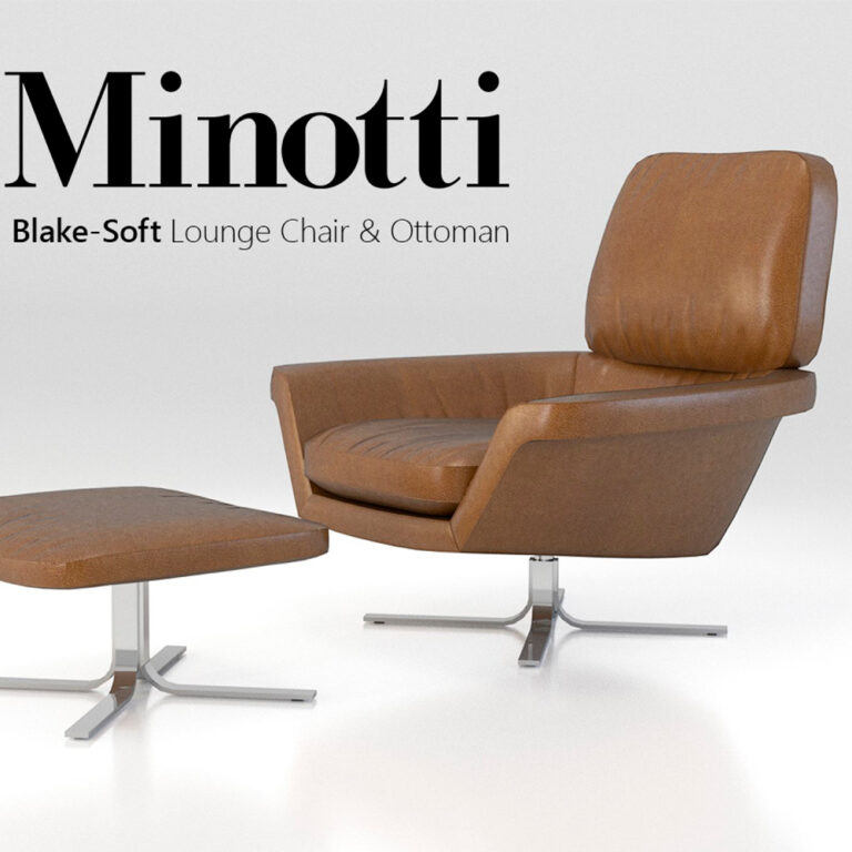 Minotti Blake-Soft Lounge Chair Set – MasterBundles