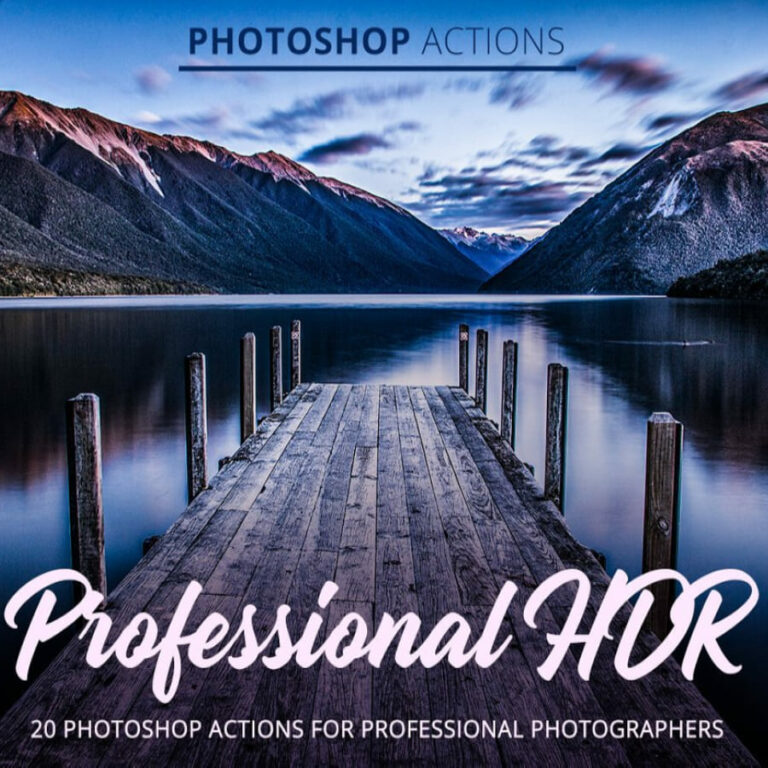Professional HDR Actions For PS – MasterBundles