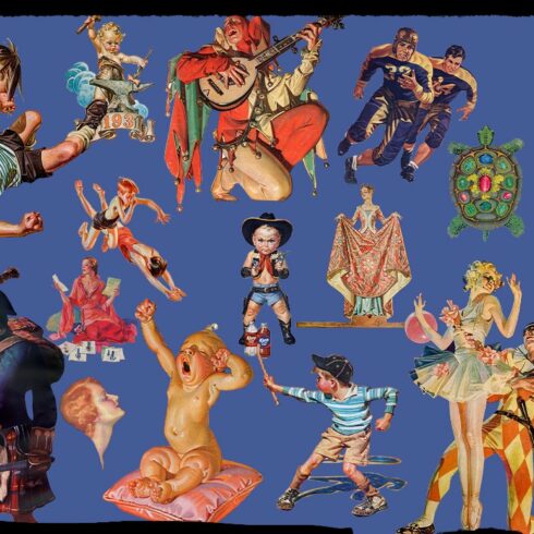 Sale! Pulp Art - Collage Cut-Outs – MasterBundles