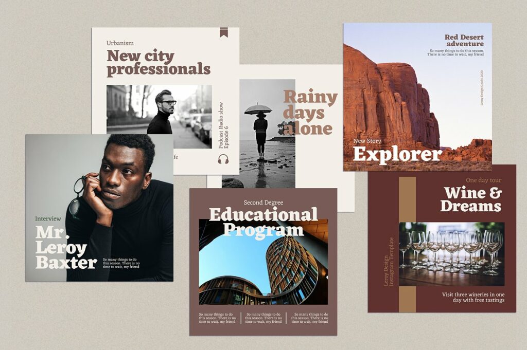 Ralty - Canva Instagram Template – MasterBundles