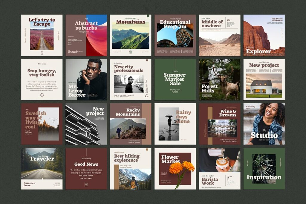 Ralty - Canva Instagram Template – MasterBundles