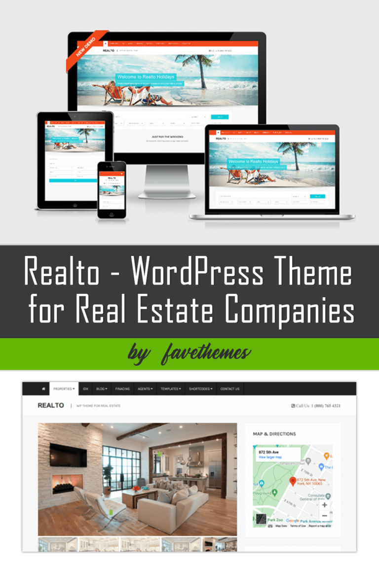 Realto - WordPress Theme for Real Estate Companies – MasterBundles