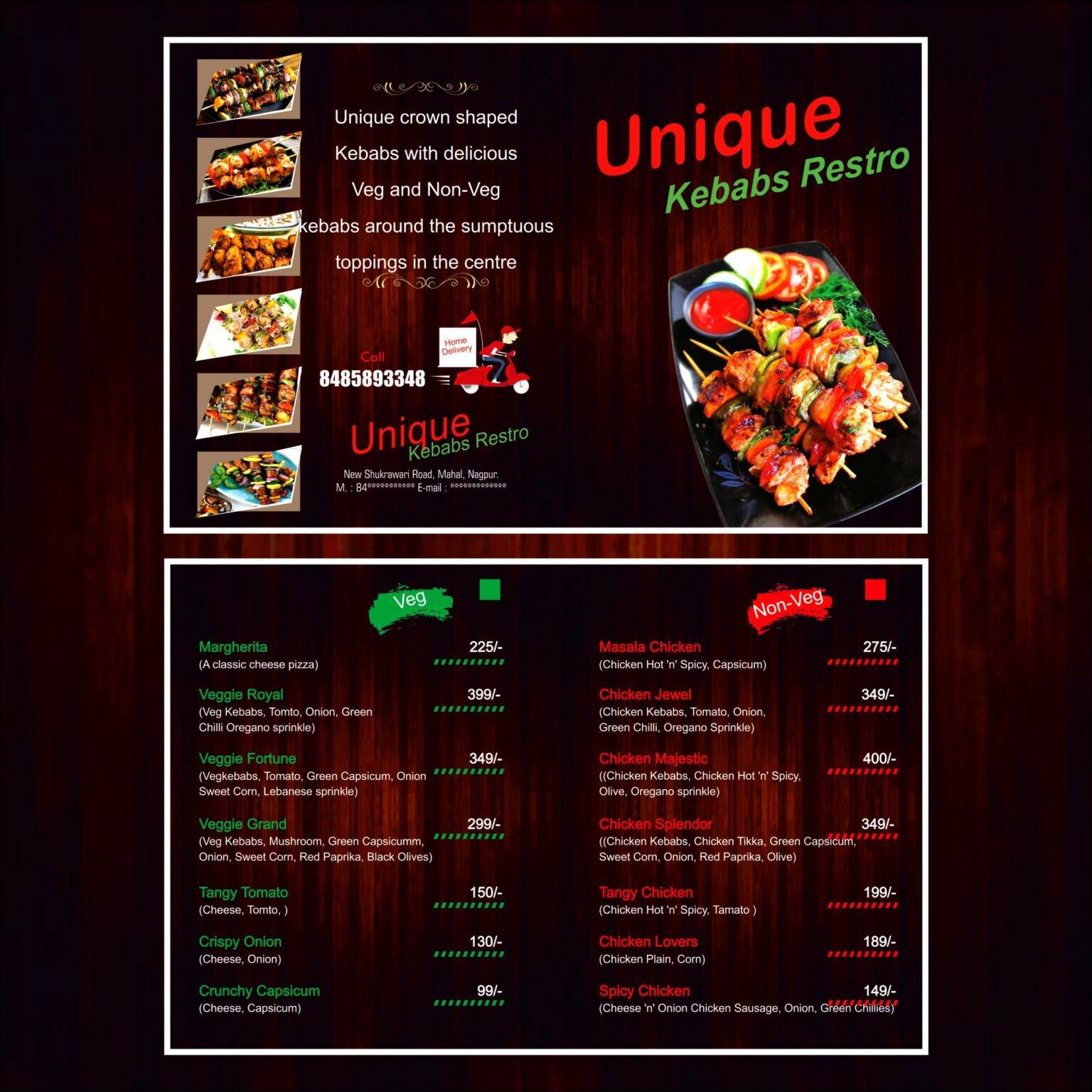Menu Card CDR 12 File Arial Font - MasterBundles